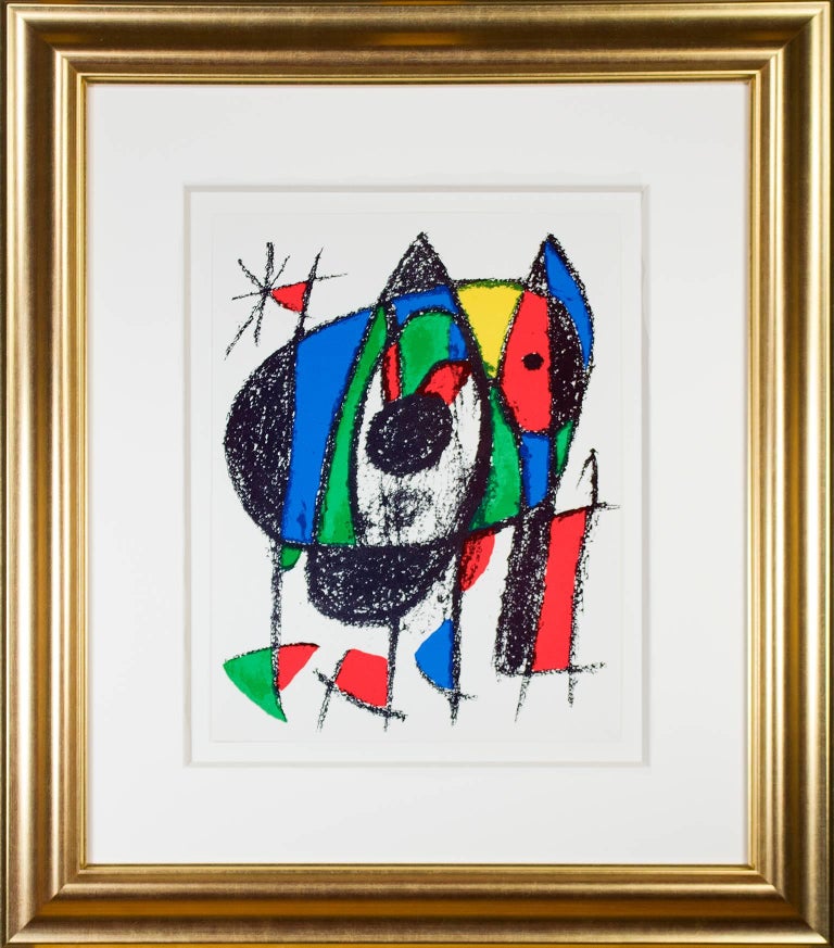 Joan Miró - Original Lithograph V, from Miro Lithographs II, Maeght ...