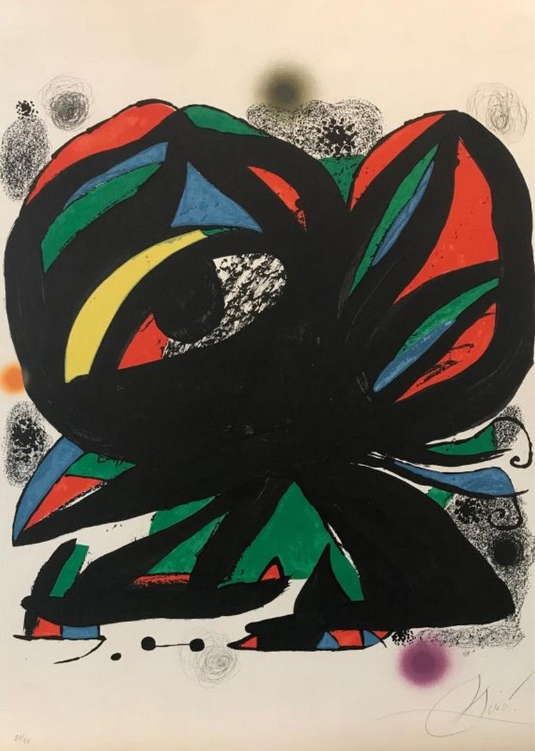 Joan Miró - Ouverture de la Fundacio Joan Miro Barcelone For Sale at ...