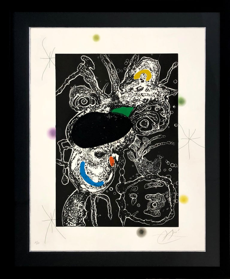 Joan Miró - PLATE 3 FROM ESPRIU (D. 871) at 1stDibs