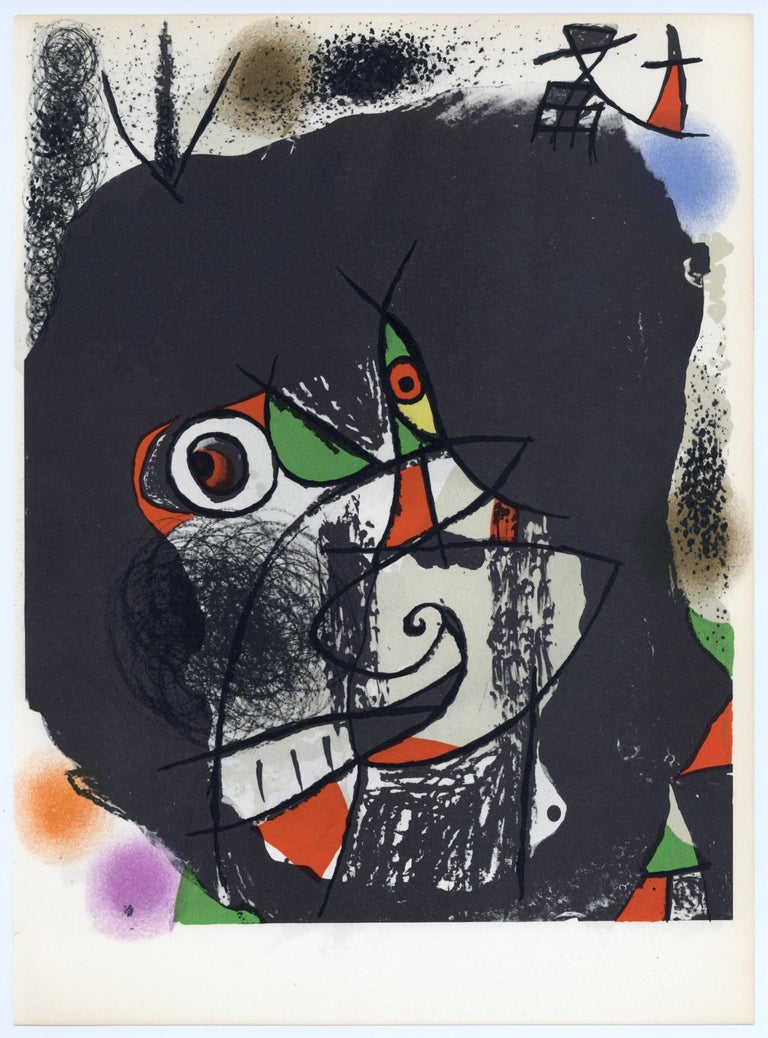 Joan Miró - "Revolutions I" original lithograph For Sale at 1stDibs