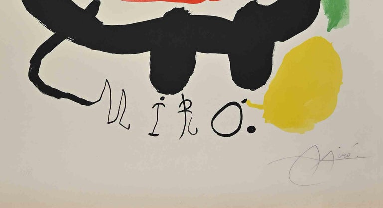 Joan Miró - Sala Pelaires - Lithograph by Joan Mirò - 1970 For Sale at ...