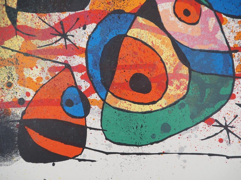 Joan Miró - Surrealist Animals - Original Lithograph Signed in the ...