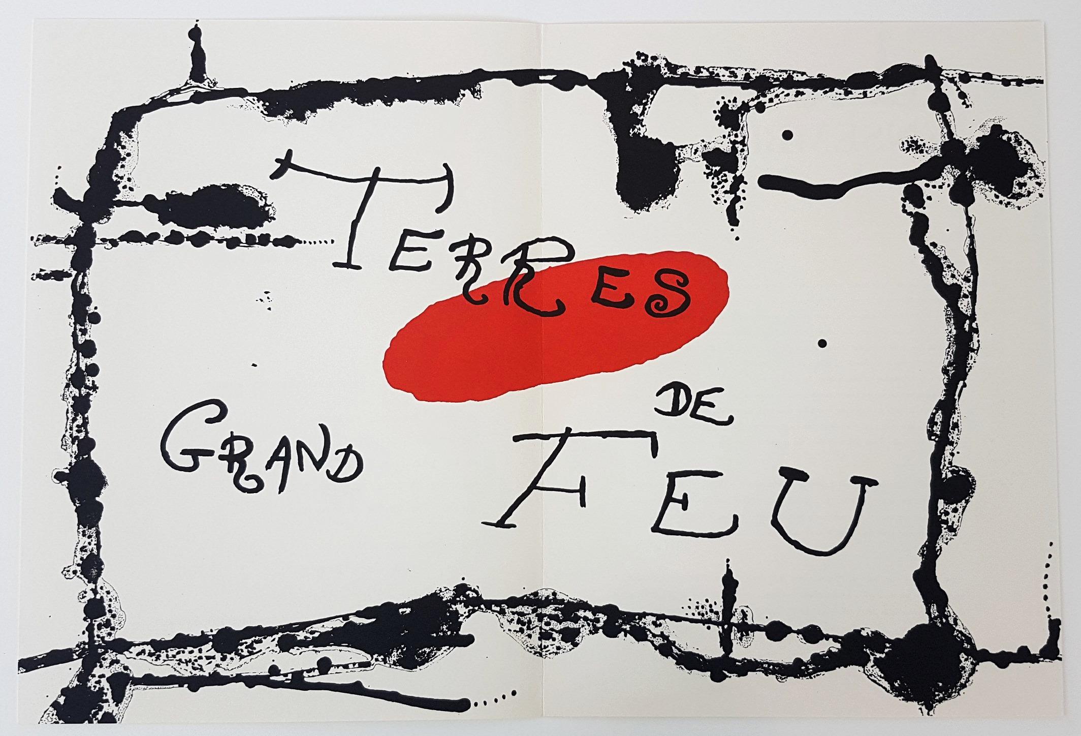 Joan Miró - Terres de grand feu, 1956 For Sale at 1stDibs
