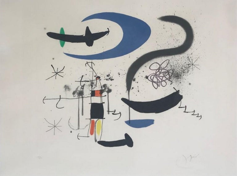Joan Miró - L'escalier de la nuit En vente sur 1stDibs