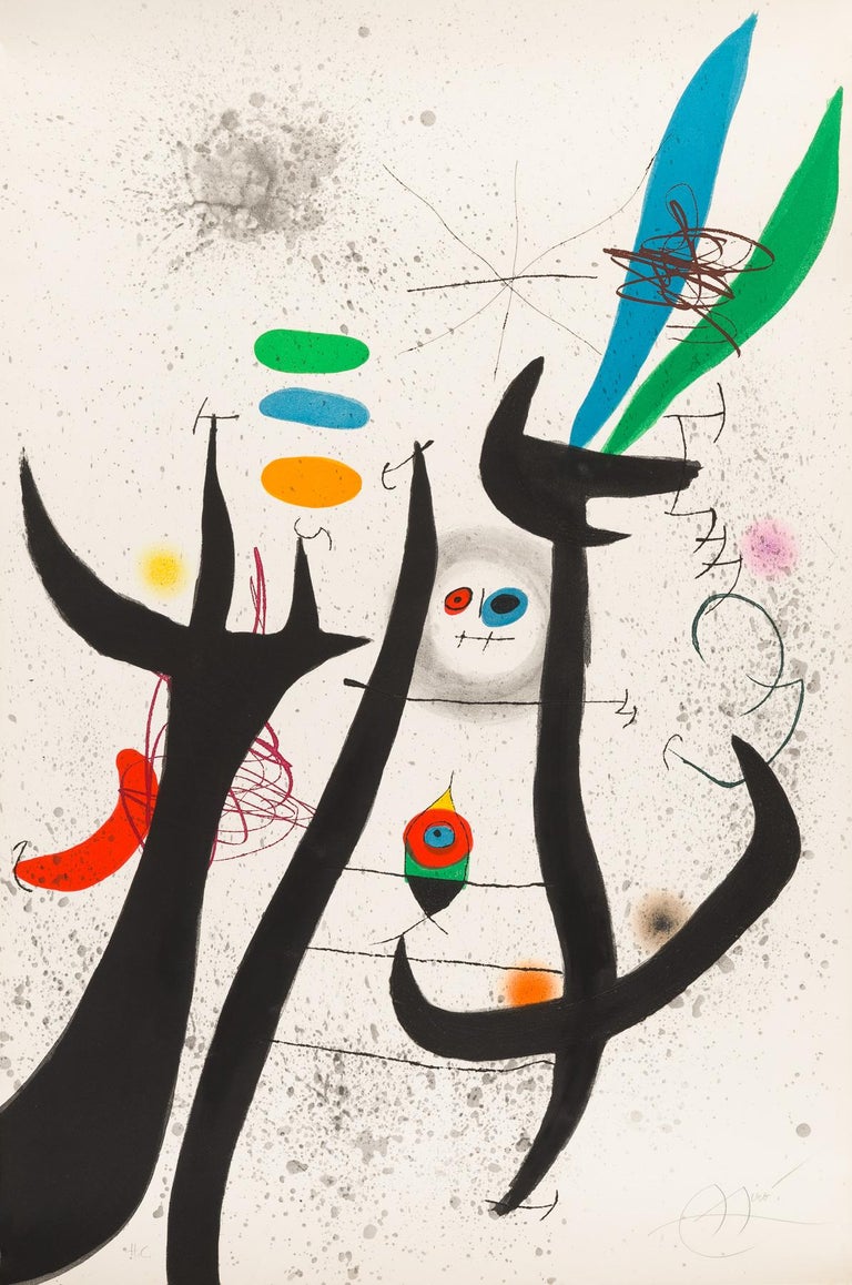 Joan Miró - The Tree-Like Woman at 1stDibs