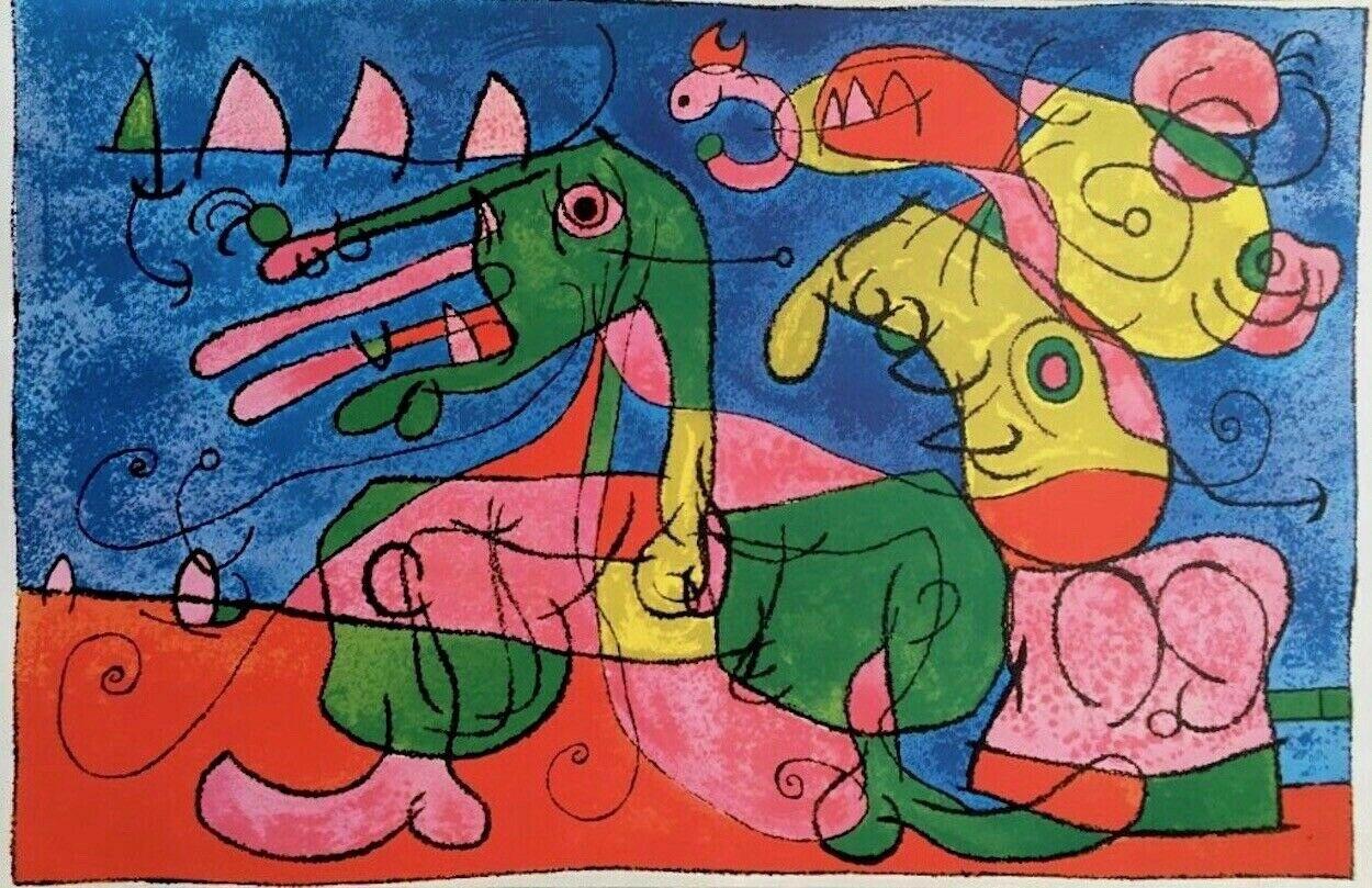 Joan Miró - Bougrelas et sa Mère from Ubu Roi For Sale at 1stDibs