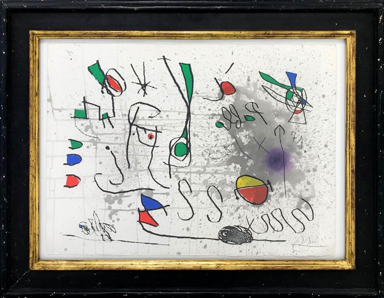 Joan Miró - UNTITLED (FROM HOMAGE TO PICASSO) at 1stDibs