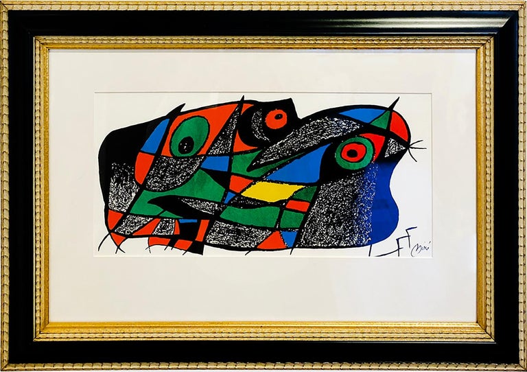 Joan Miró - Sans titre (Joan Miro. Esculltor) En vente sur 1stDibs