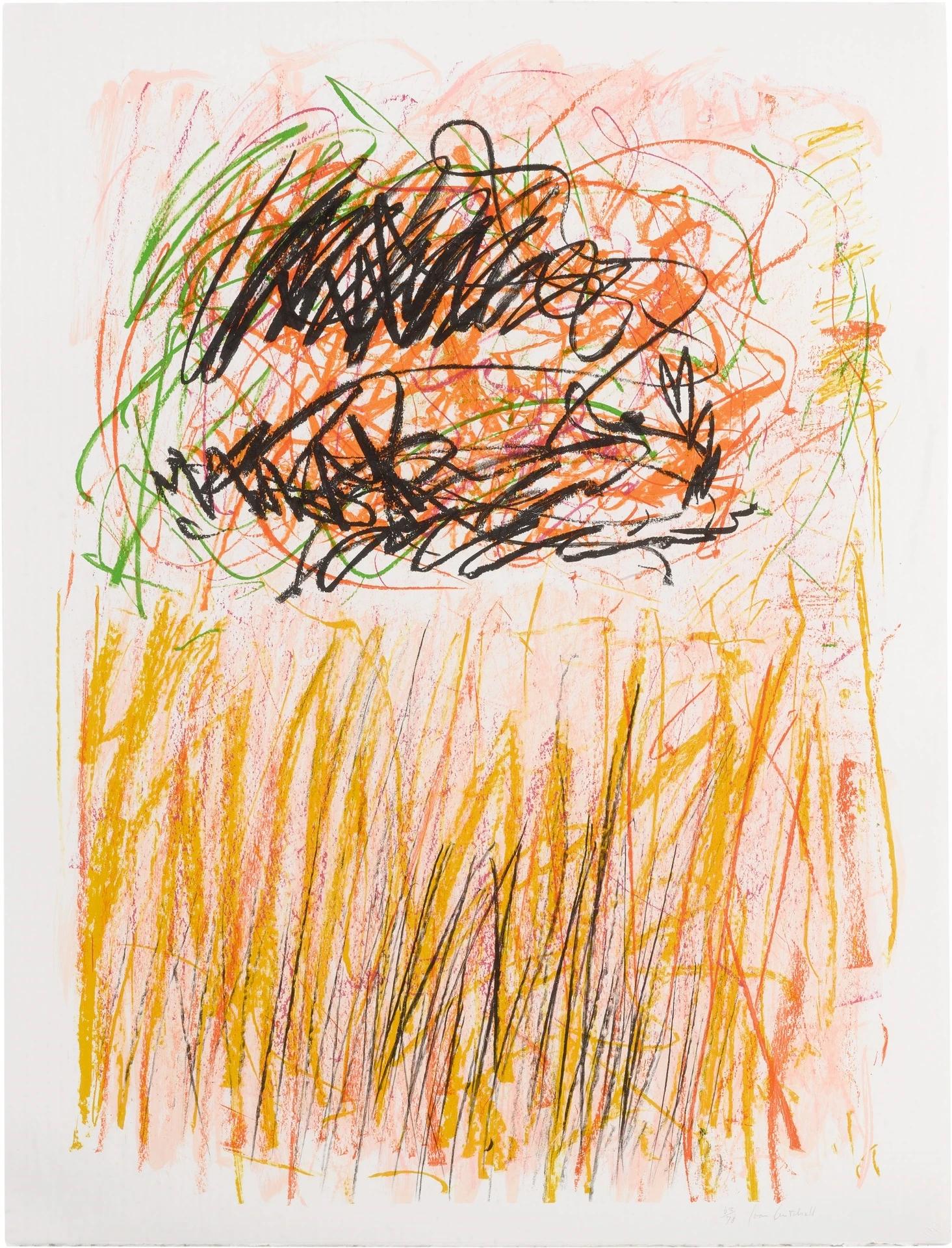 Joan Mitchell - Champs (Fields); from the Carnegie Hall Centennial Fine ...