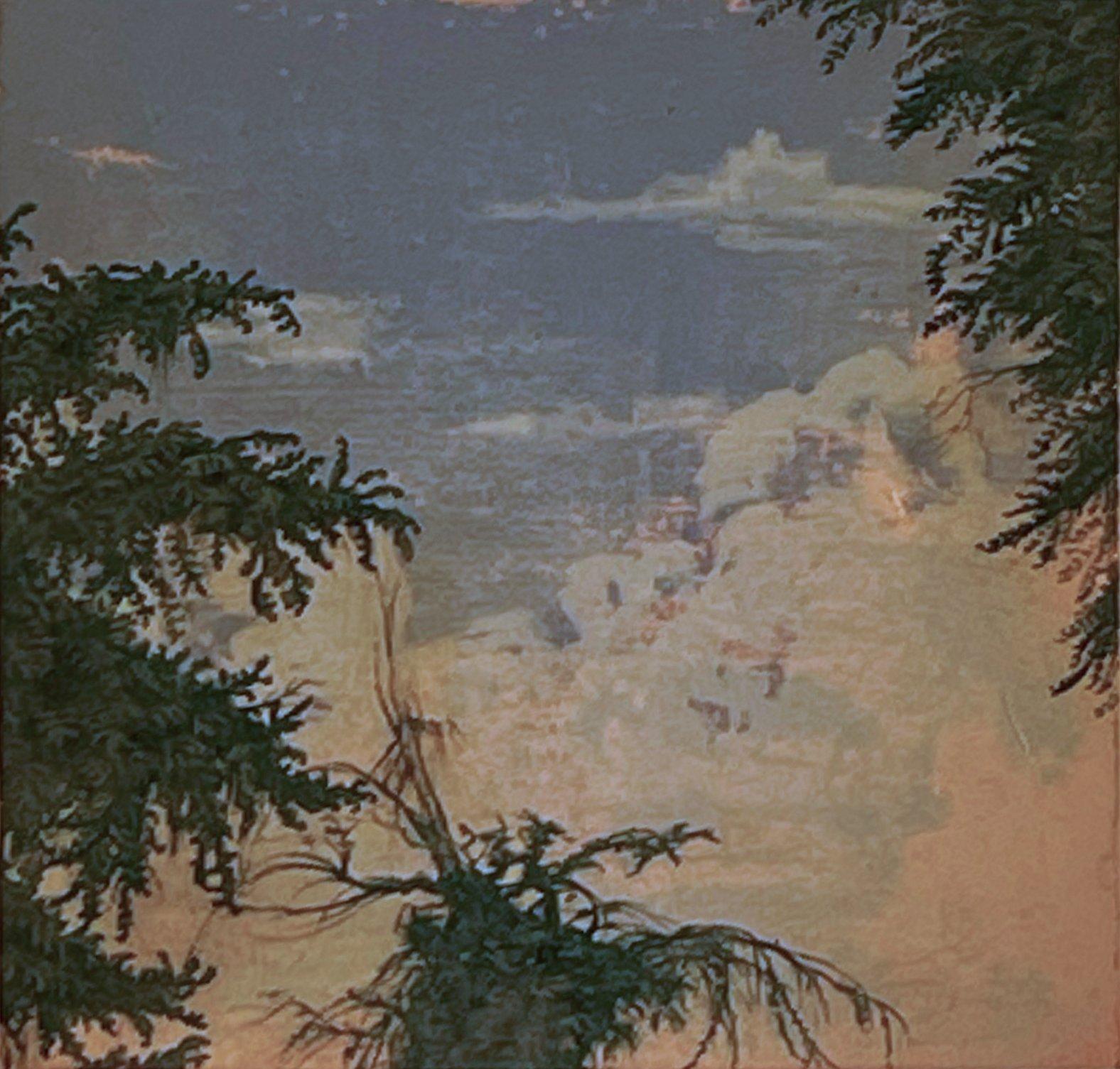 Cyril Power - "Tube Station" 1932 Grosvenor School Vorticist Linocut ...