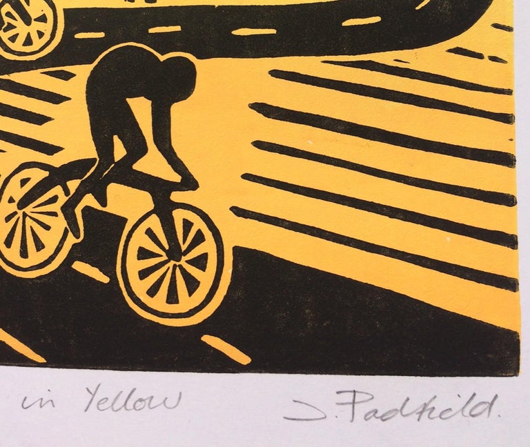 Joanna Padfield - Joanna Padfield, Wheelers in Yellow, Cycling Art ...