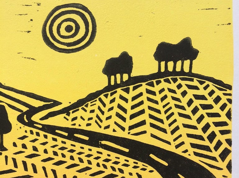 Joanna Padfield - Joanna Padfield, Wheelers in Yellow, Cycling Art ...