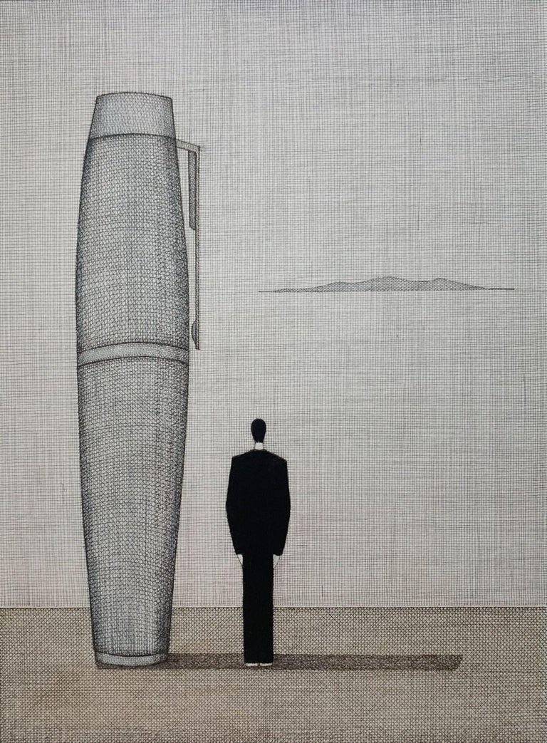 Joanna Wiszniewska-Domanska - Le rêve du poète - Impression figurative ...