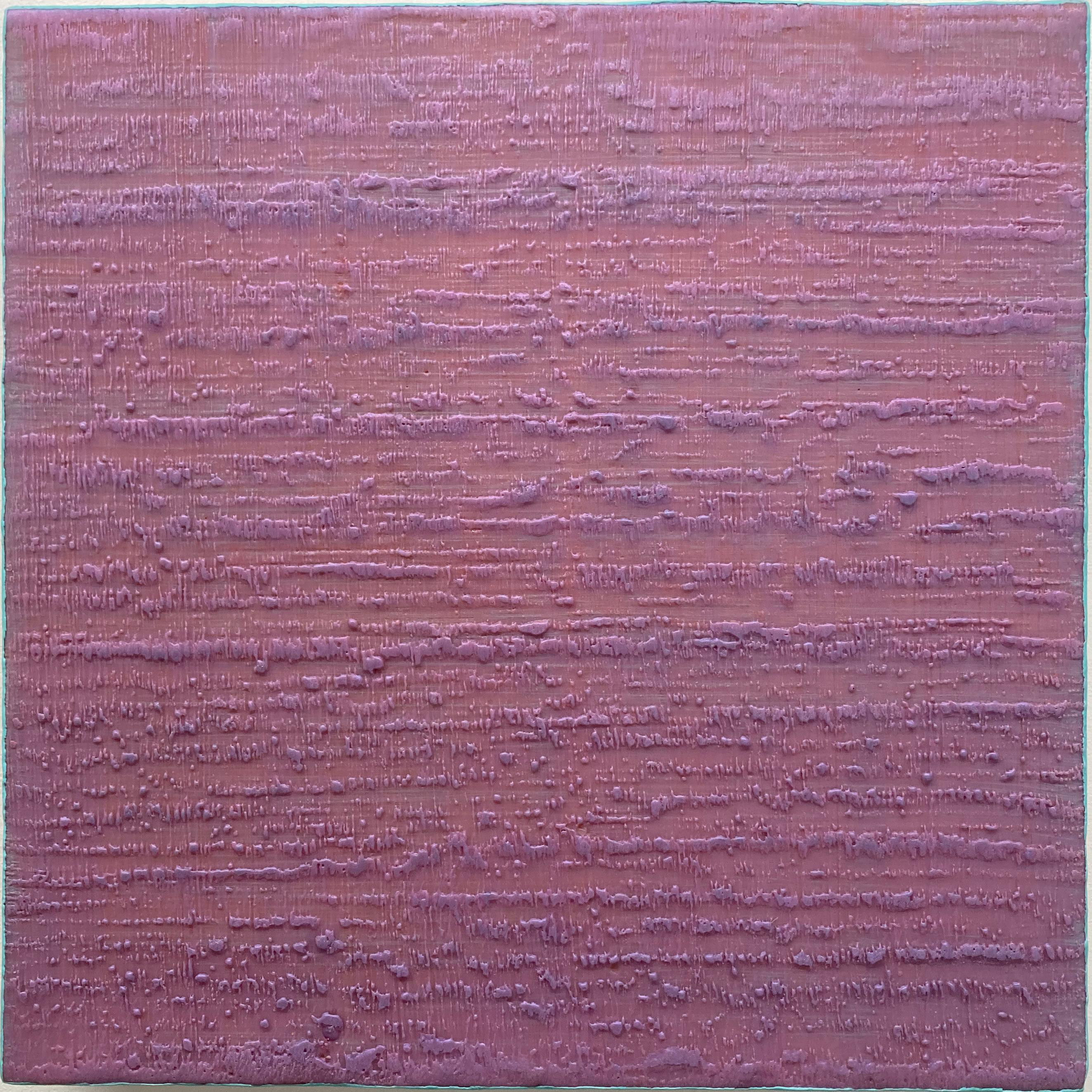 Joanne Mattera - Silk Road 416, Square Color Field Encaustic Painting ...