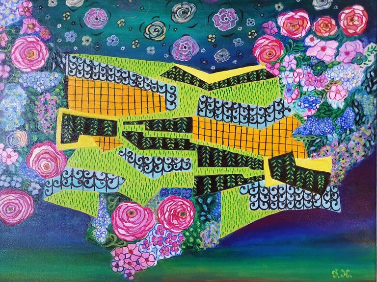 Jocelyne Hoffelt - Jocelyne Hoffelt "Evasion " 2021 For Sale at 1stDibs
