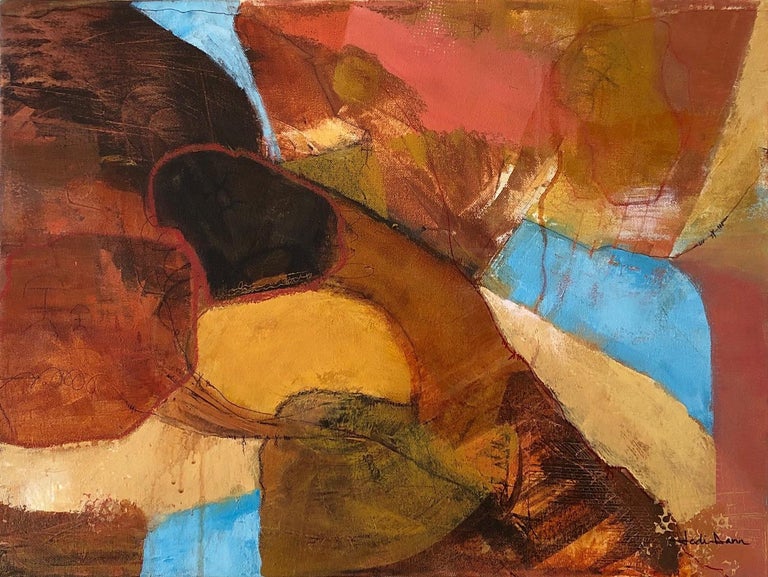 Jodi Dann - Spelunking, Abstract Painting For Sale at 1stDibs