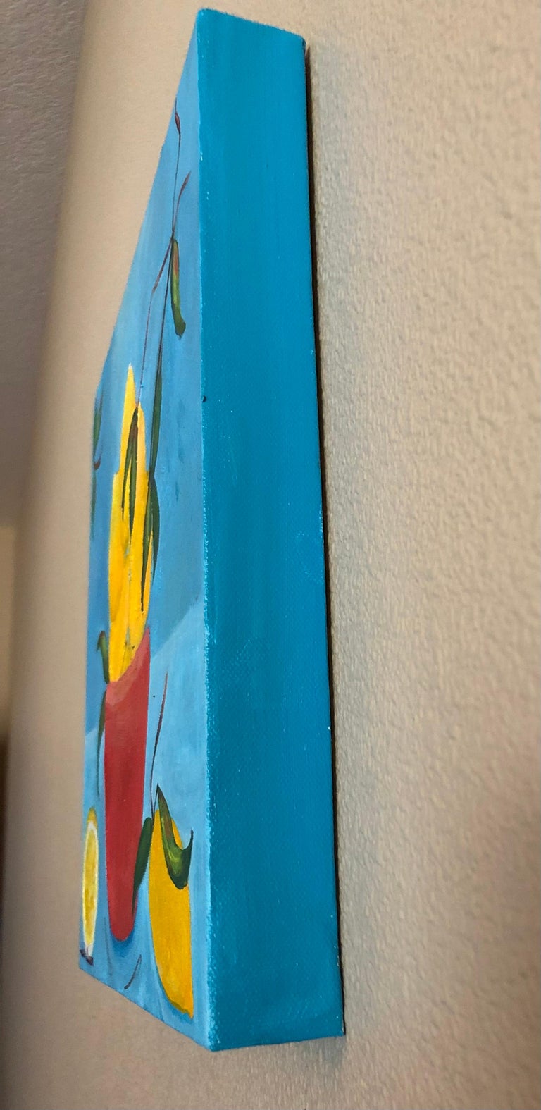 Jodi Dann - Lemon Squeeze, Original Painting For Sale at 1stDibs
