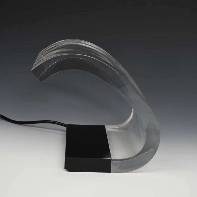 Joe Colombo, A Table Lamp, Acrilica, Oluce at 1stDibs