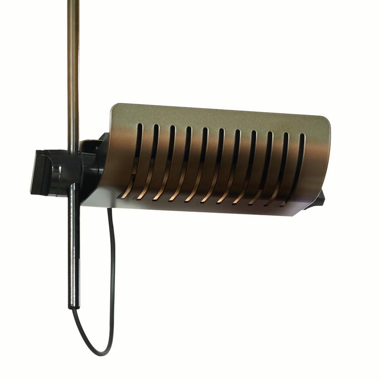 Joe Colombo Ceiling Lamp 'Colombo' 885 Anodic Bronze by Oluce For Sale ...