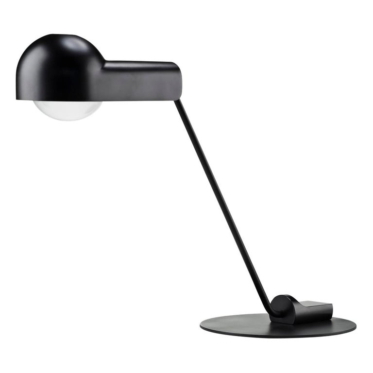 Joe Colombo 'Domo' Steel Table Lamp by Karakter For Sale at 1stDibs