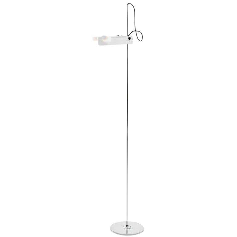 Joe Colombo Model #3319 'Spider' Floor Lamp in White for Oluce For Sale ... Joe Colombo Model #3319 'Spider' Floor Lamp in White for Oluce For Sale ...