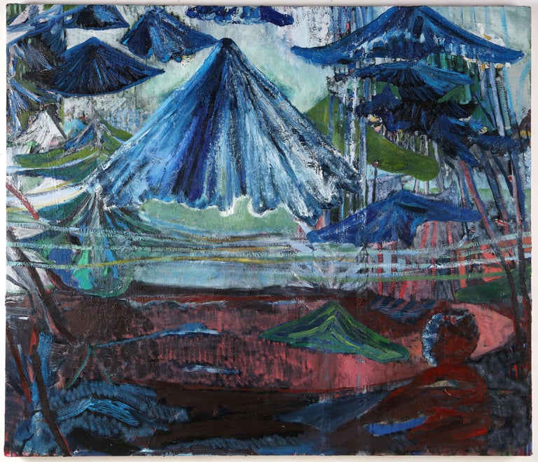 Joe Packer - Joe Packer: 'PRE-ECHO MILKSCAPE' , 2017 Oil on canvas 112 ...