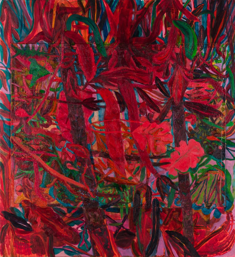 Joe Packer - Joe Packer: 'RED DUSKCLUSTER', 2020 Oil on canvas 175 x ...