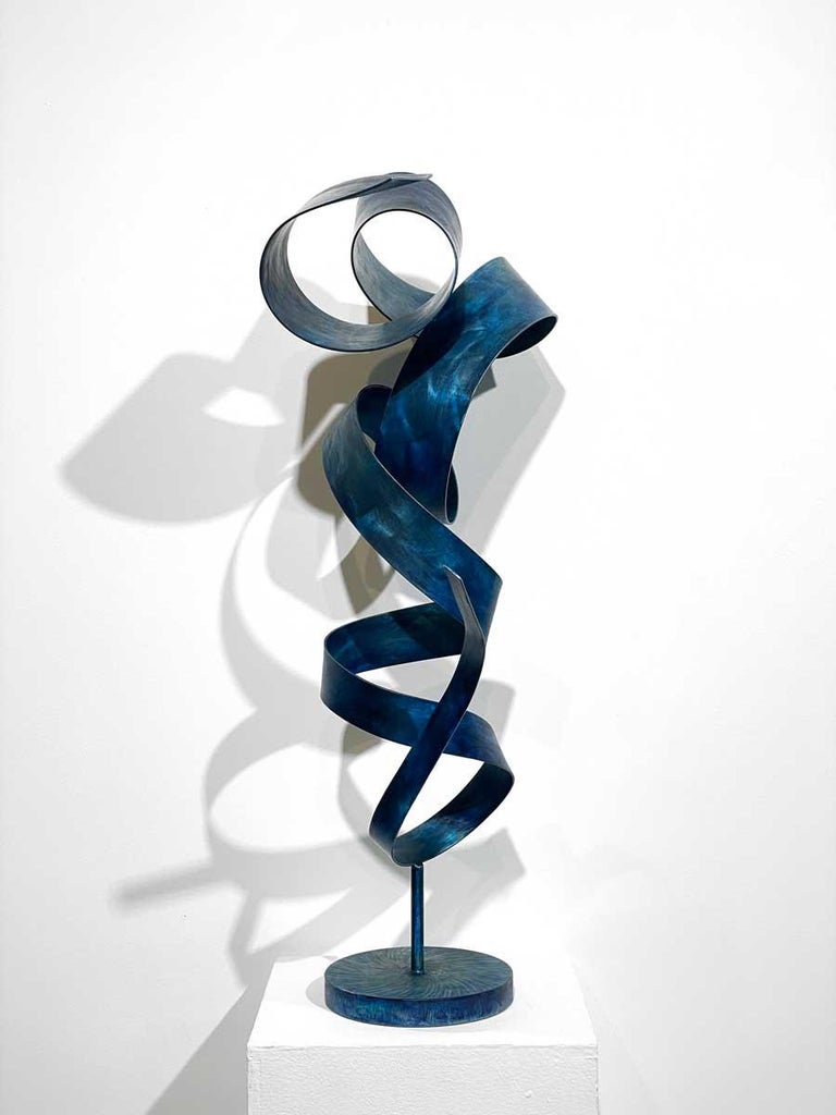Joe Sorge - "Goody Blue Shoes," Steel Sculpture at 1stDibs