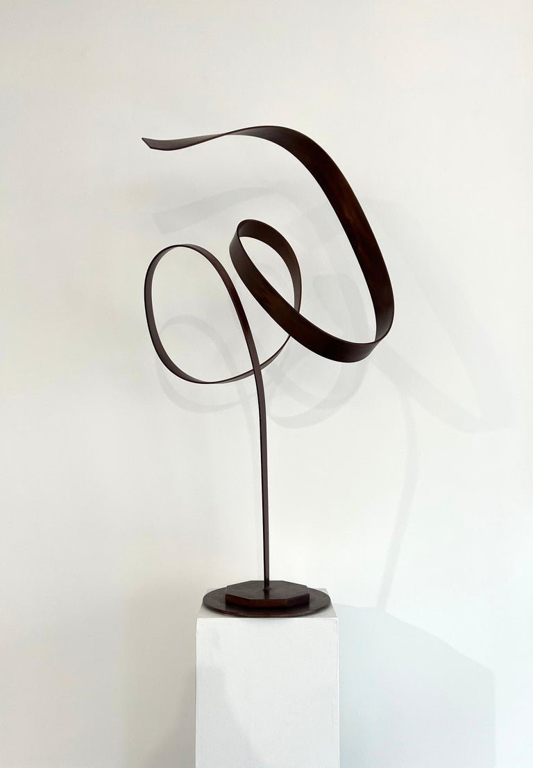 Joe Sorge - "Light as a Feather," Abstract Steel Sculpture For Sale at ...