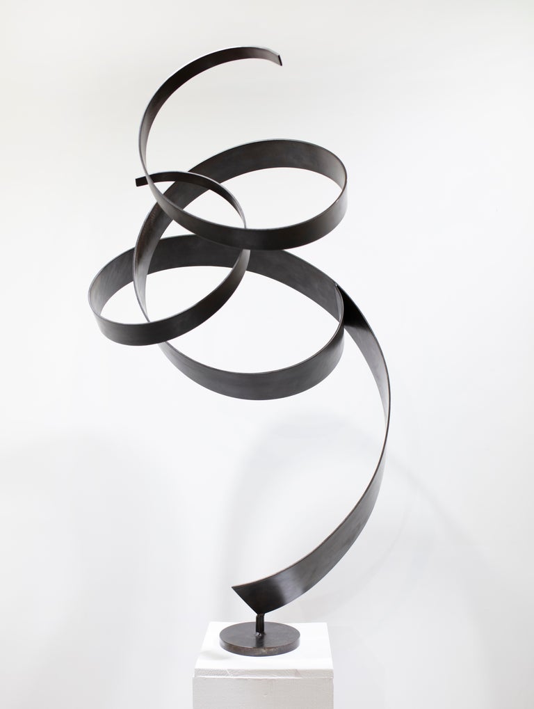 Joe Sorge - "Sinuous," Abstract Steel Sculpture For Sale at 1stDibs
