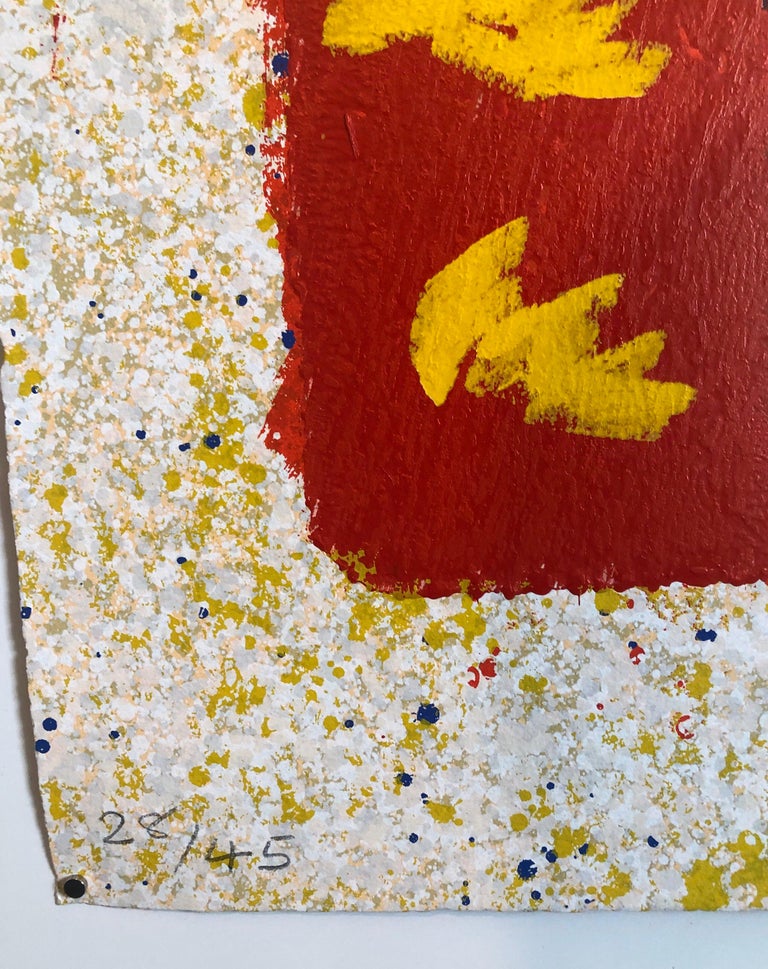 Joe Tilson - Joe Tilson British Pop Art Screenprint, Woodblock, Gold ...