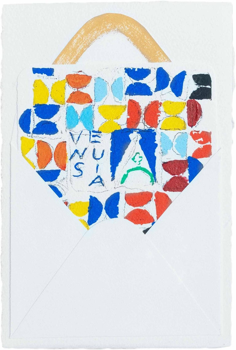 Joe Tilson - Postcard from Venice l’arco del paradiso, Venusia ...