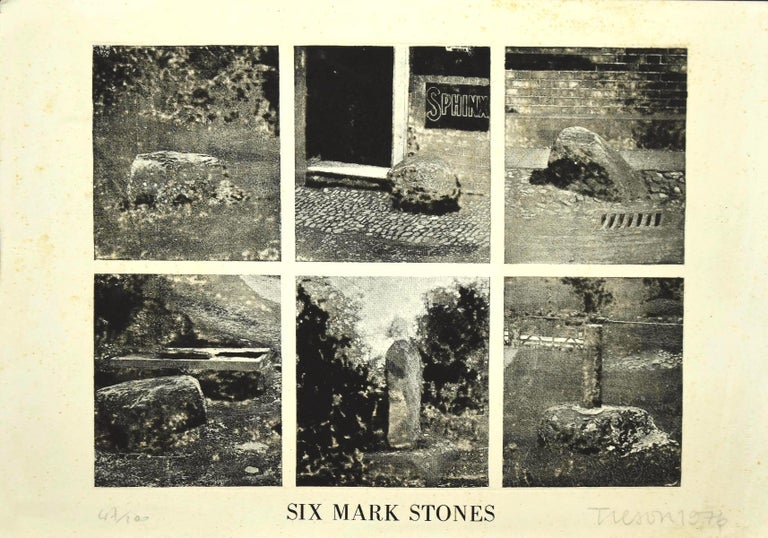 Joe Tilson - Six Mark Stones - Original Etching on Paper by Joe Tilson ...