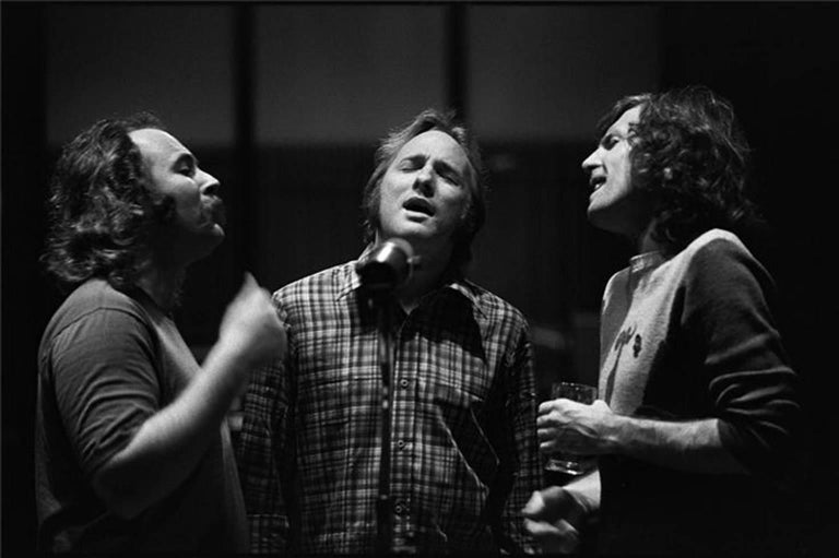 Joel Bernstein - Crosby, Stills, and Nash, 1977 For Sale at 1stDibs
