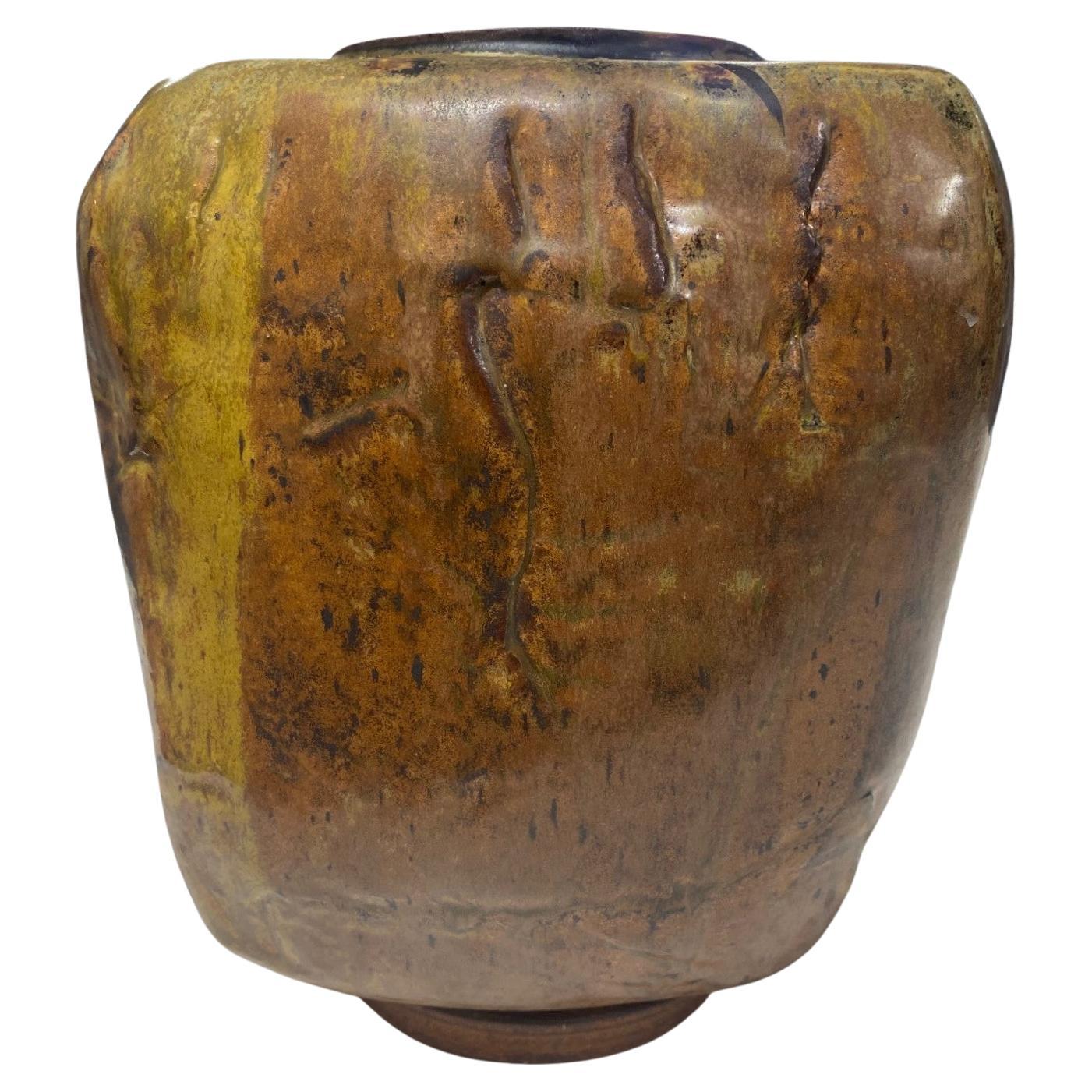 Mid-Century Signed California Studio Pottery Vase at 1stDibs ...