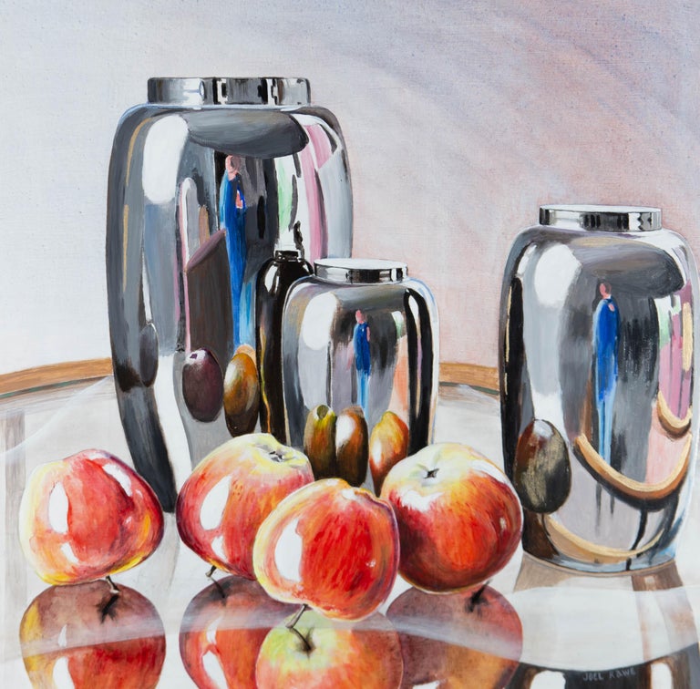 Joel Rawe - Joel Rawe - Contemporary Oil, Chrome And Apples For Sale at ...