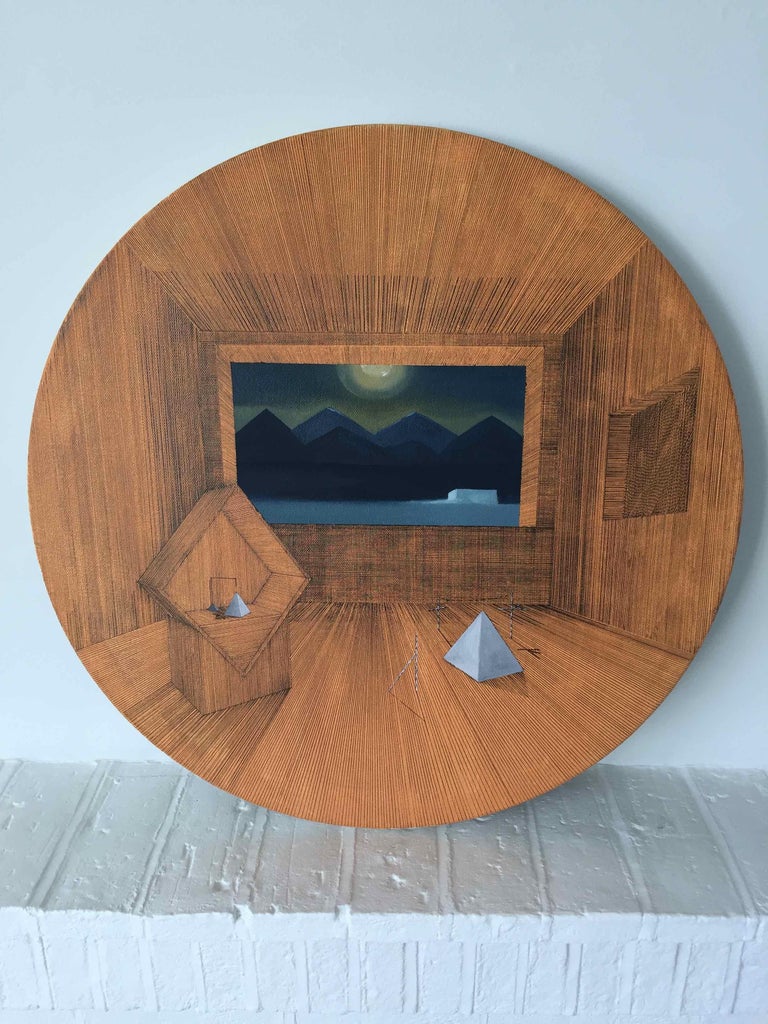 Joella Wheatley - Gateway: Round Perspective Drawing/Painting about ...