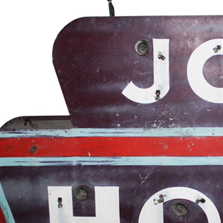 "Joe's Hotel" Sign at 1stDibs | joe's signs