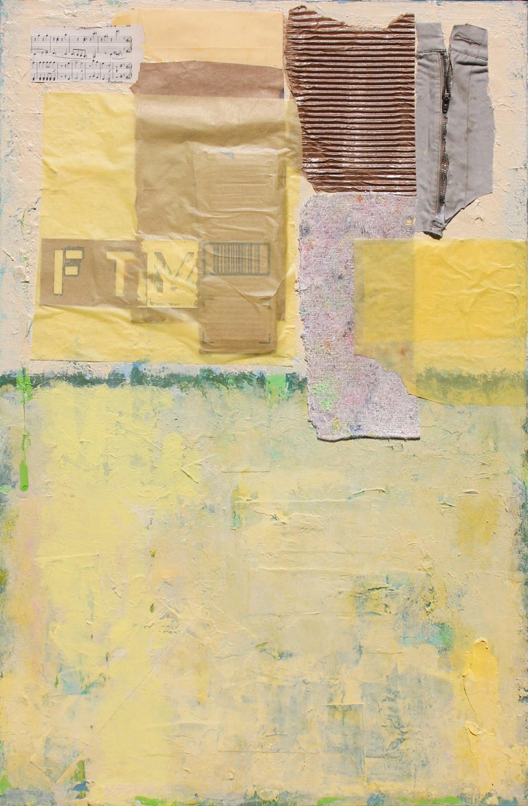 Joey Korom - Tailor's Craft, Abstract Painting For Sale at 1stDibs