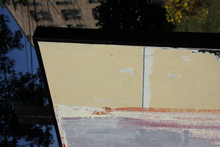 Joey Korom - Poles, Abstract Painting For Sale at 1stDibs