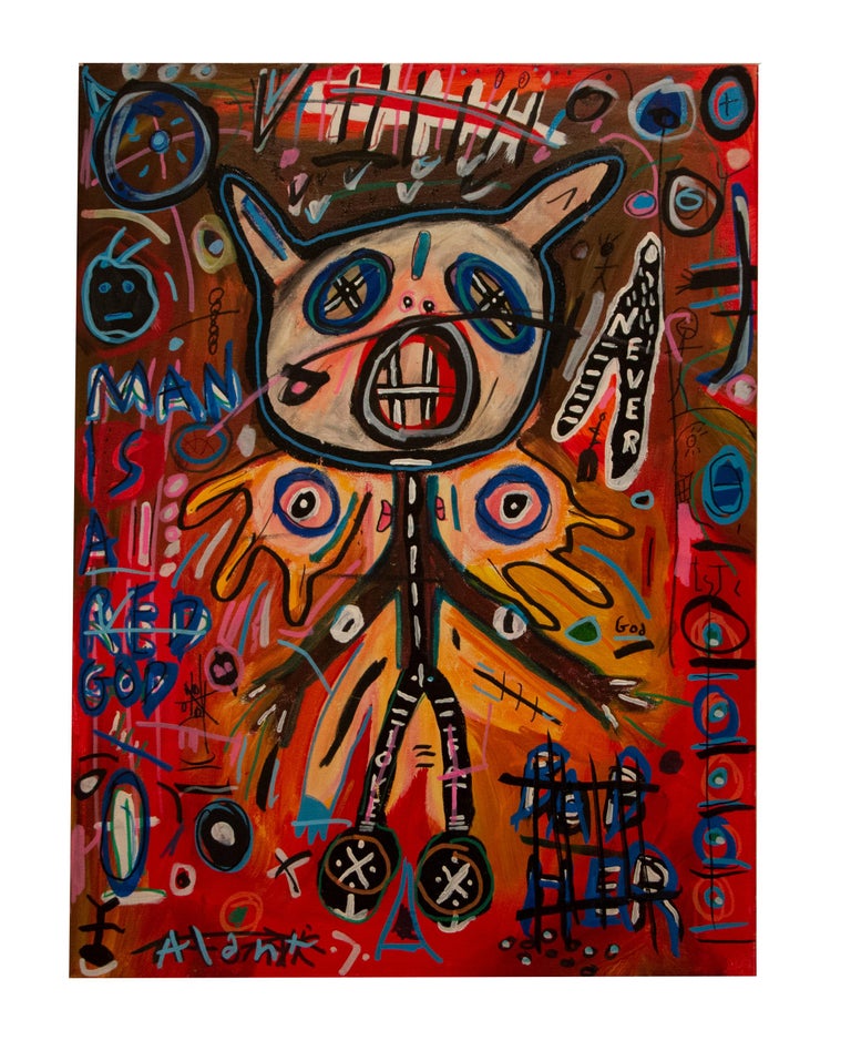 Joey Tepedino - Alank, techniques mixtes, couleurs, typographie en ...