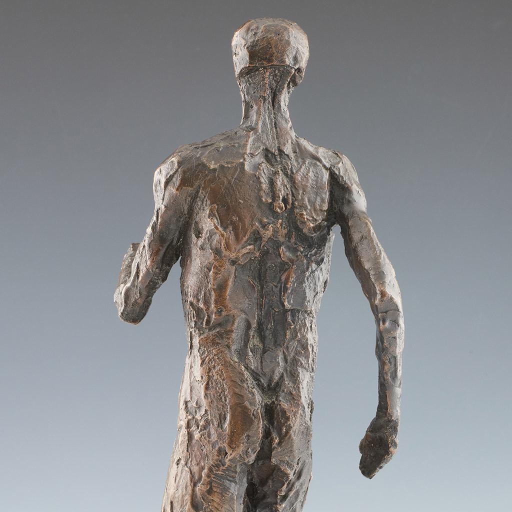 'Jogging Man with Goggles' Sculpture by Elisabeth Frink, 1983 For Sale ...