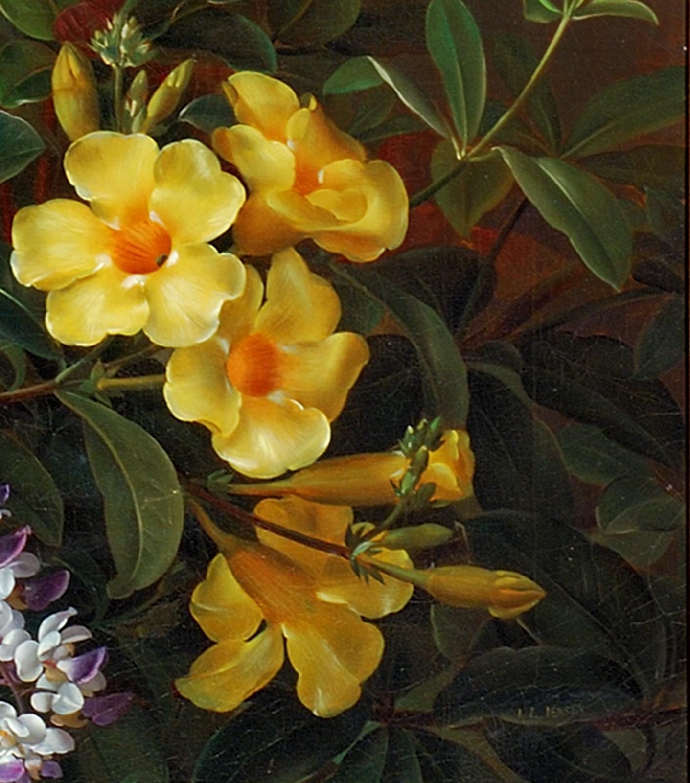 Johan Laurentz Jensen - Allemanda, Ixora and Orchids at 1stDibs | johan ...
