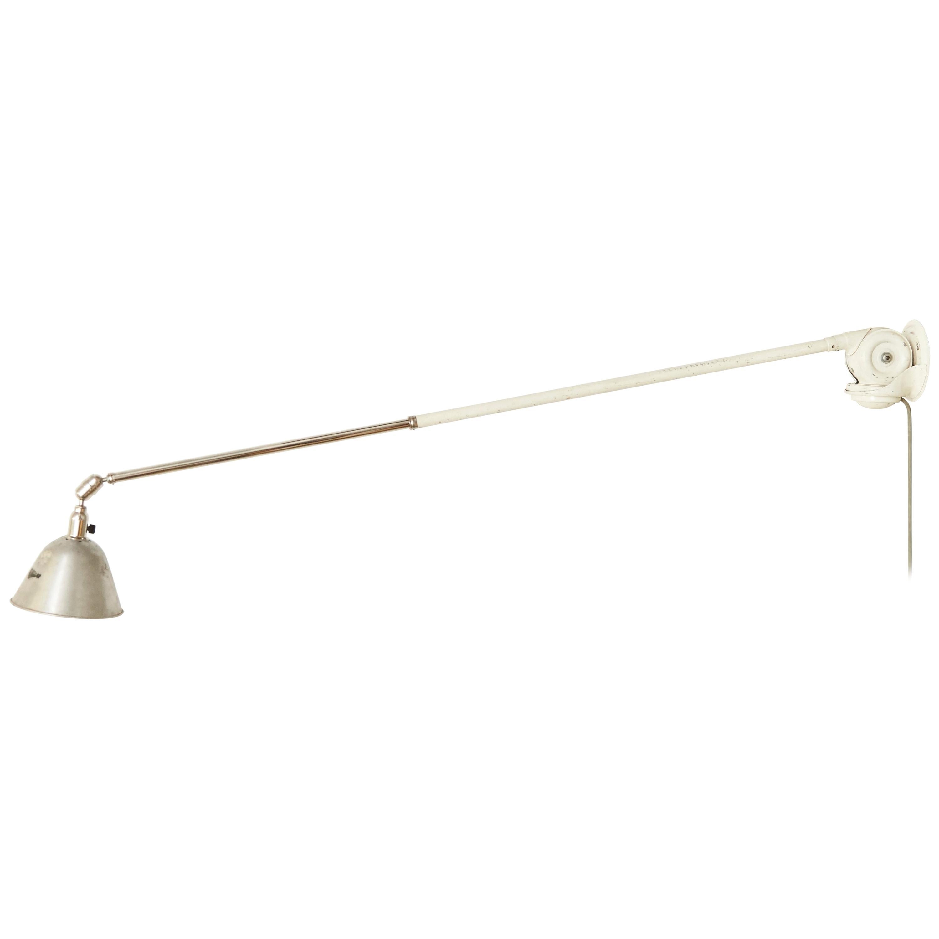 Early Johan Petter Johansson Industrial Triplex Telescopic Lamp, Sweden ...