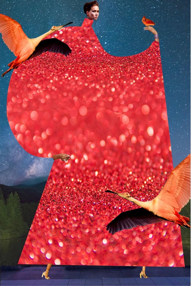 Johanna Goodman - Plate no. 340 - Birds, Animals, Herons, Glitter ...