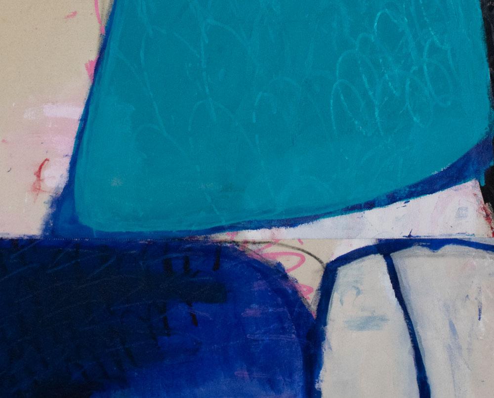 Johanna Kestilä - Almost unforgettable (Abstract painting) For Sale at ...