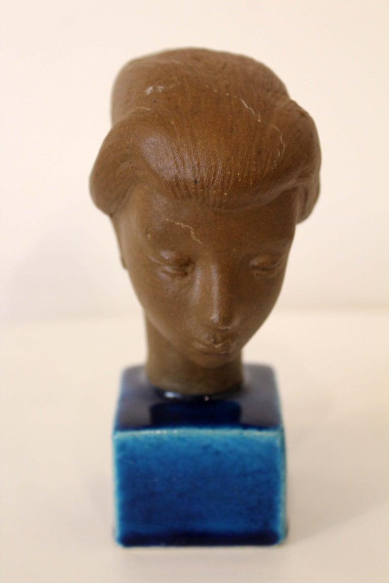 Johannes Hedegaard Royal Copenhagen Denmark Set of 4 Rare Ceramic Busts ...