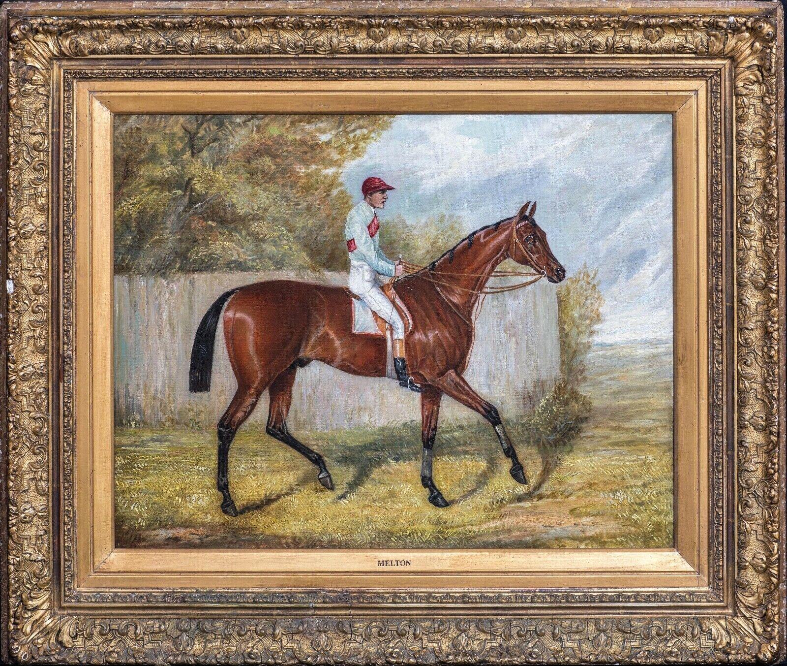 John Alfred Wheeler - 19th Century sporting horse portrait oil painting ...