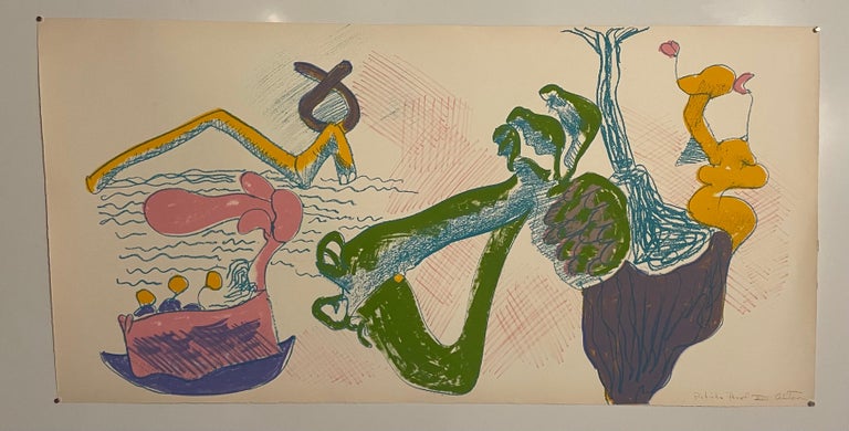 John Altoon - 1960's California Pop Art Abstract Expressionist LA Lithograph "About Women" For ...