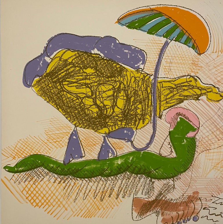 John Altoon - 1960's California Pop Art Abstract Expressionist LA Lithograph "About Women" For ...